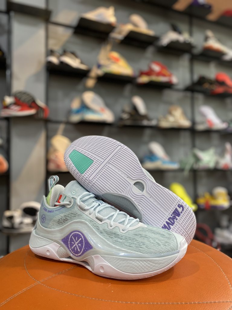 Lining Shadow 5 Light Blue White - Giày Bóng Rổ Đà Nẵng